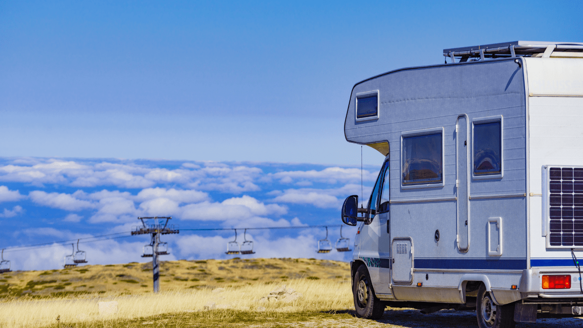 RV on the road - Air Head Composting Toilet | For Boats, RVs & Cabins