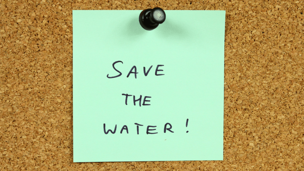 save the water sign - Air Head Composting Toilet | For Boats, RVs & Cabins